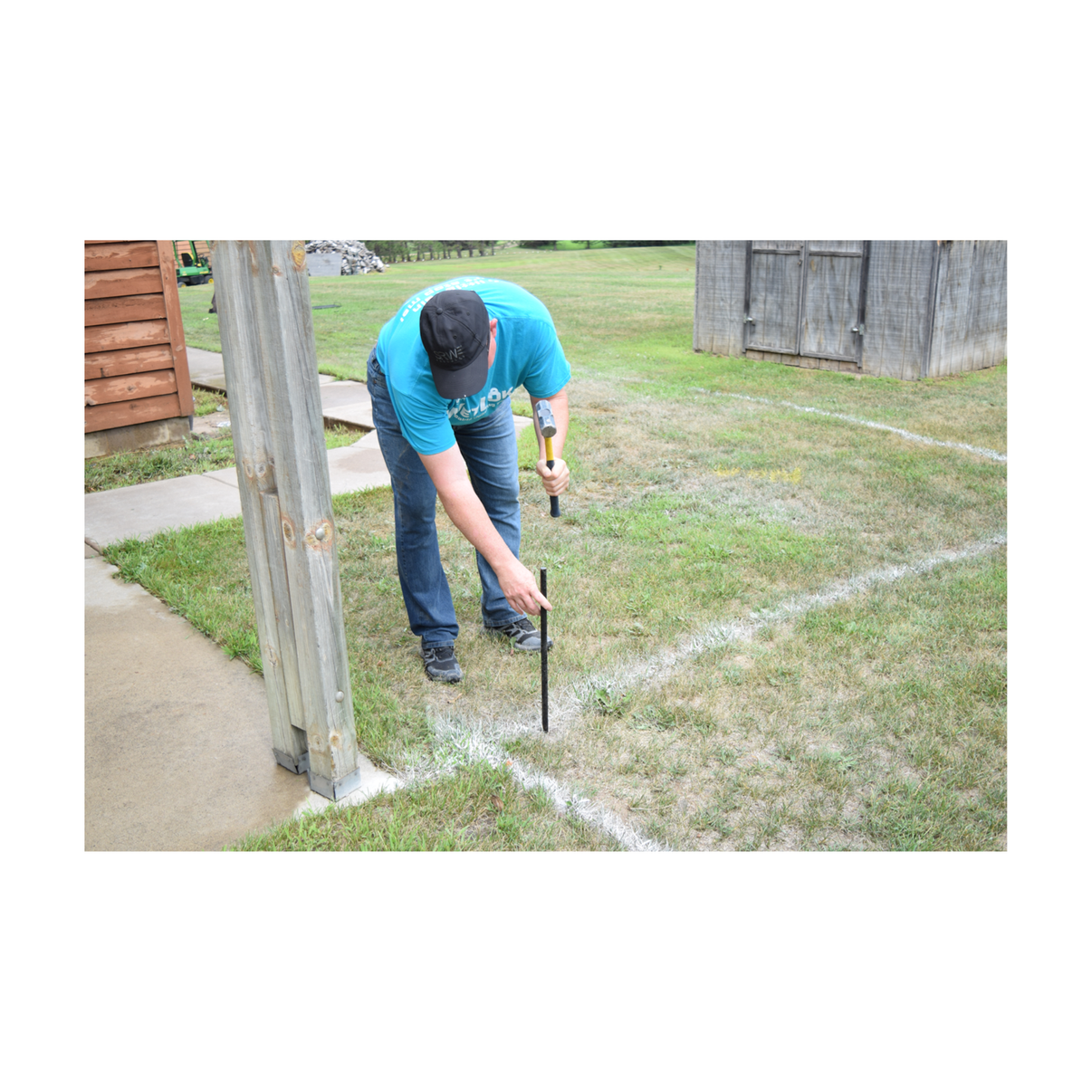 Concrete Stakes 3/4" x 24" - 10 Pack – MySupplyShed.com